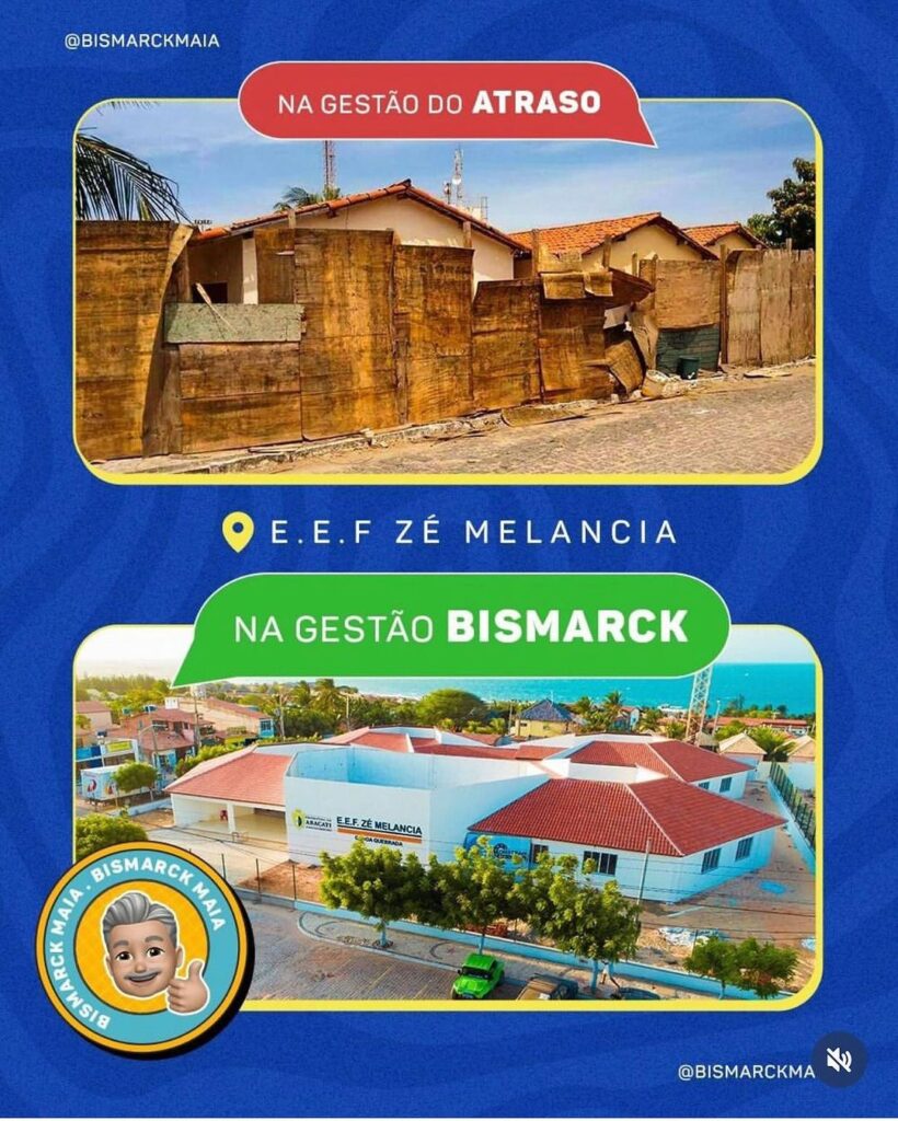 Um verdadeiro antes e depois do Aracati | Sinal News